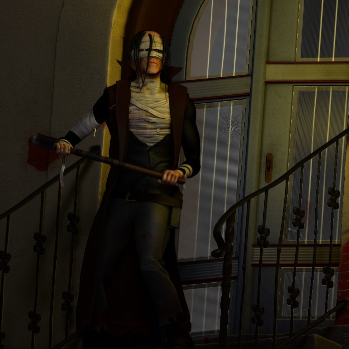 Herbert Wallace (Nightmare creatures 2) fan art