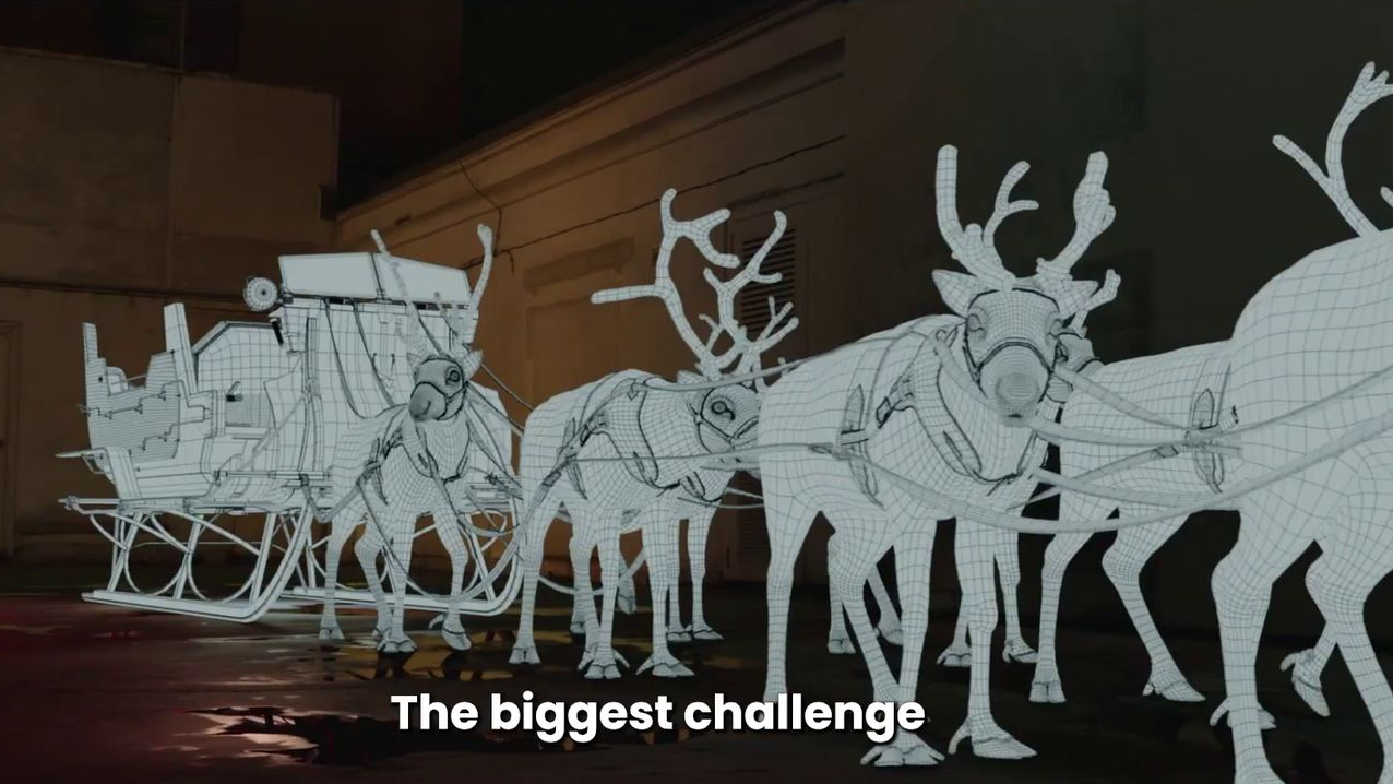 Making of Santa & Cie by MPC